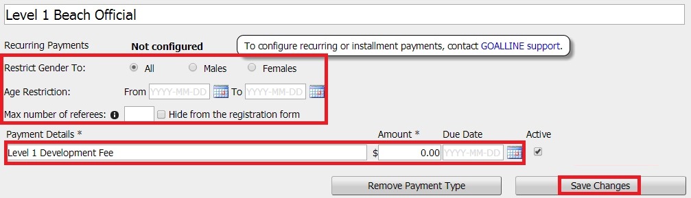 How to Create an Individual Registration Form - Step 2 | Help Centre