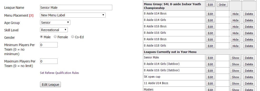 Referee Qualifications Based on Certification Level | Help Centre